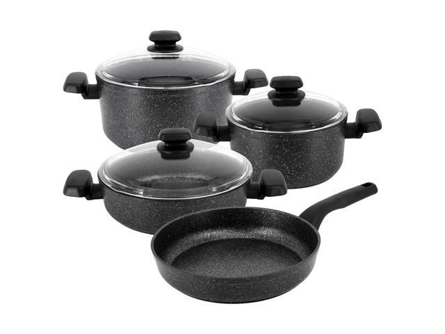 Click here for Korkmaz Ornella 7 Piece Non Stick Aluminum Cookwar... prices