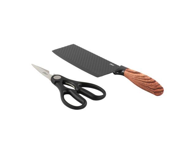 Click here for Oster Gunderson 2 Piece Black Stainless Steel Cutl... prices