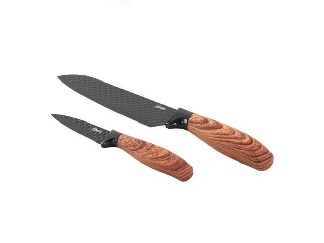 Click here for Oster Gunderson 2 Piece Black Stainless Steel Cutl... prices