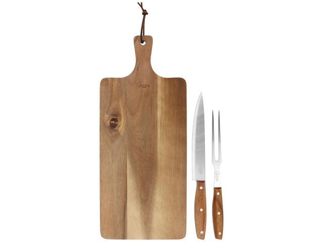 Click here for Gibson Elite 3 Piece Acacia Wood Serving Board wit... prices