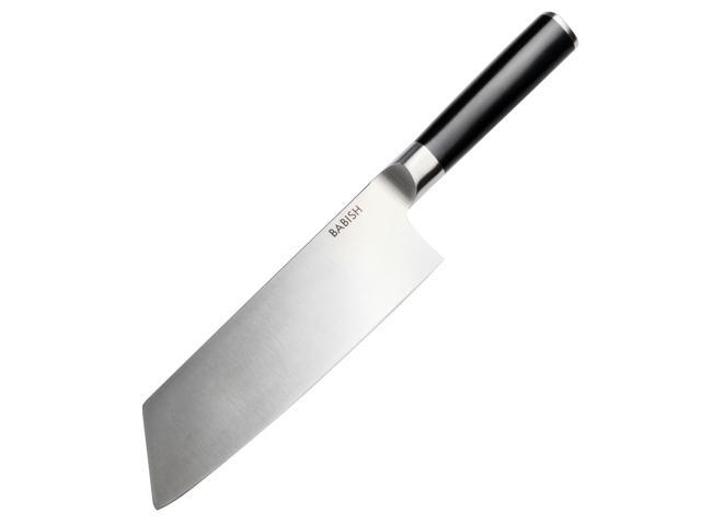 Babish High-Carbon 1.4116 German Steel 7.5 Clef Knife - Black