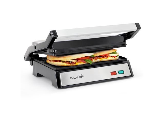 Click here for MegaChef Electric Dual Plate Non-Stick Panini Gril... prices