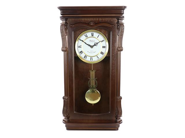 Click here for Bedford Clock Collection Chestnut Chiming Pendulum... prices