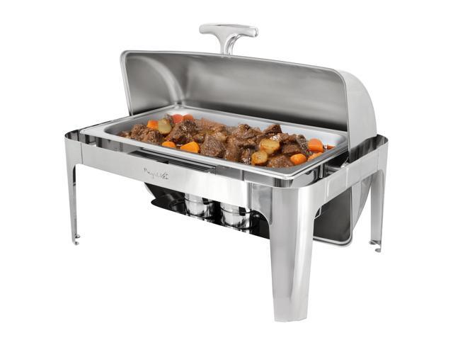 Click here for MegaChef 9.5 Quart Oblong Roll Top Stainless Steel... prices