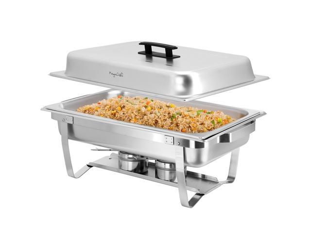 Click here for MegaChef 9.5 Quart Foldable Stainless Steel Profes... prices