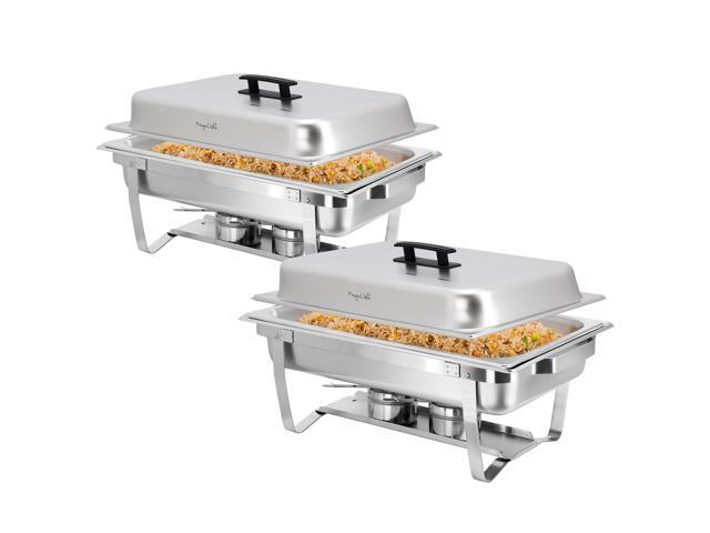 Click here for MegaChef 9.5 Quart Foldable Stainless Steel Profes... prices
