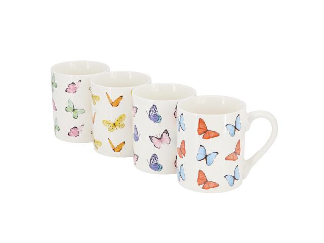 Click here for Gibson Home Butterfly Wings 4 Piece 18 Ounce Stone... prices