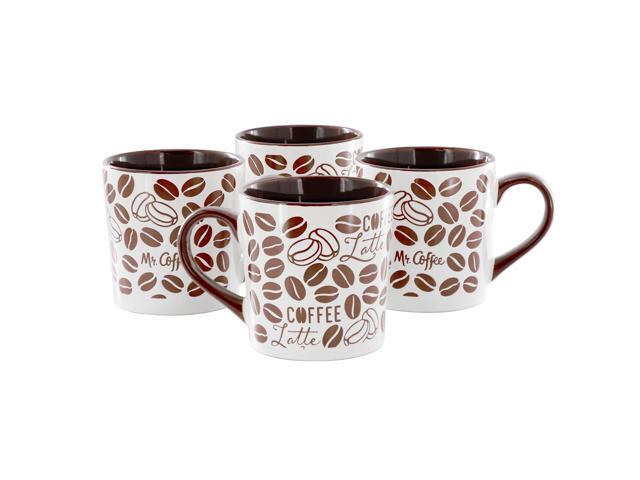 Click here for Mr. Coffee Vintage Brew 4 Piece 18 Ounce Stoneware... prices