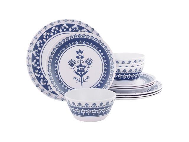 Click here for Martha Stewart 12 Piece Round Bamboo Fiber Dinnerw... prices