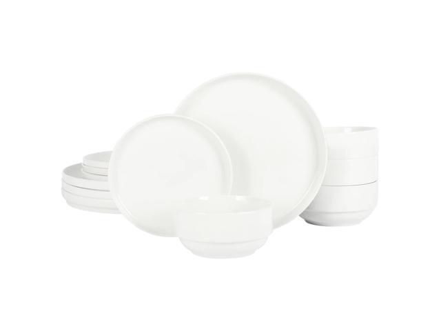 Click here for Gibson Home Snowscape 12 Piece fine Ceramic Stacka... prices