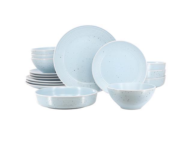 Click here for Elama Emilia 16 Piece Double Bowl Stoneware Dinner... prices