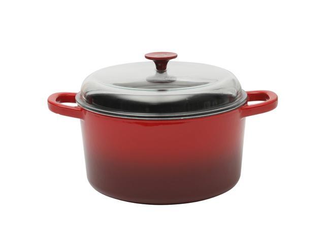 Click here for Crock Pot 3 Quart Enameled Cast Iron Dutch Oven Wi... prices