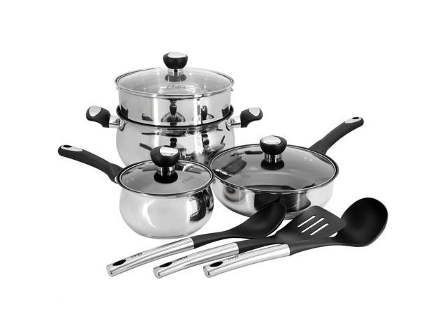 Click here for Oster Baldwyn 10 Piece Stainless Steel Belly-Shape... prices