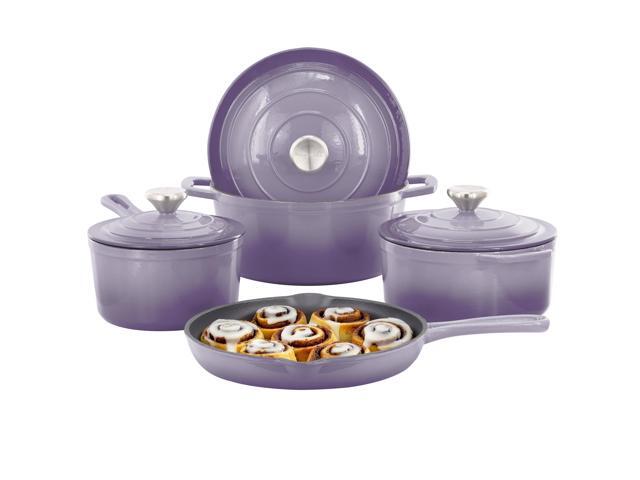 Click here for MegaChef 7 Piece Enameled Cast Iron Cookware Set i... prices