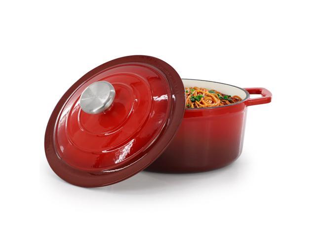 Click here for MegaChef 2.7 Quart Round Enameled Cast Iron Casser... prices