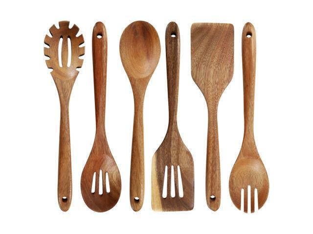 Click here for MegaChef 6 Piece Acacia Wood Kitchen Utensil Set prices