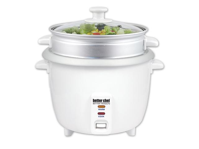 Click here for Better Chef 5 Cup Rice Cooker with Food Steamer At... prices