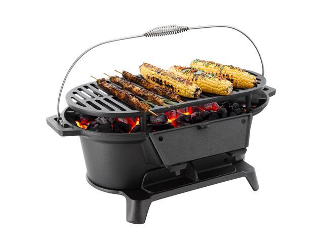 Click here for Megachef Oval Cast Iron Portable Hibachi Grill for... prices