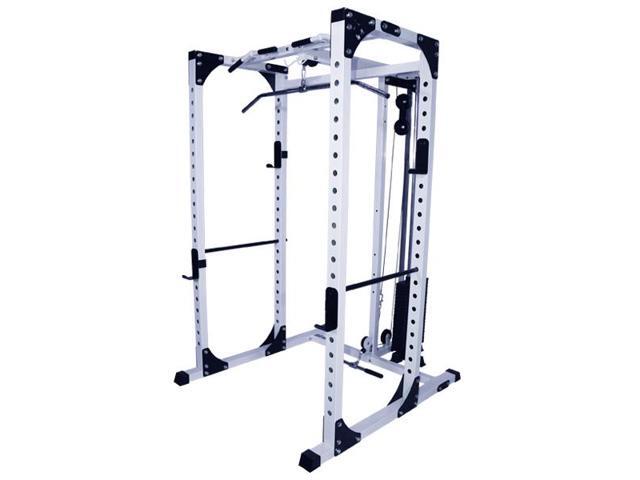 Click here for Deltech Fitness Power Rack with Lat Attachment (DF... prices
