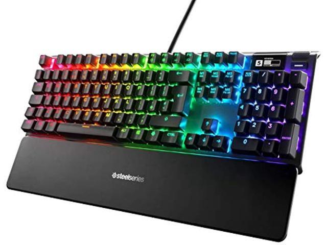 Click here for steelseries apex 5 - hybrid mechanical gaming keyb... prices