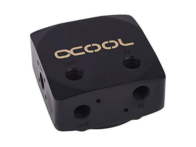 Click here for alphacool 13320 eisdecke d5 brass top - deep black... prices