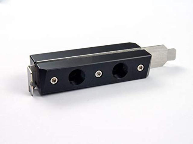 Click here for watercool pci-slot-durchfhrung mit 2x 2 g1/4 ig prices