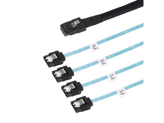 Click here for Mini SAS to SATA Cable 36pin (SFF-8087) Male to 4X... prices