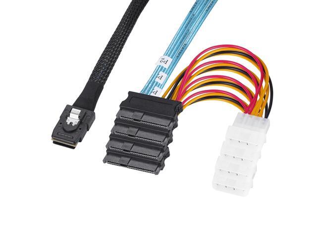 Click here for Internal Mini SAS SFF-8087 to (4) 29pin SFF-8482 c... prices