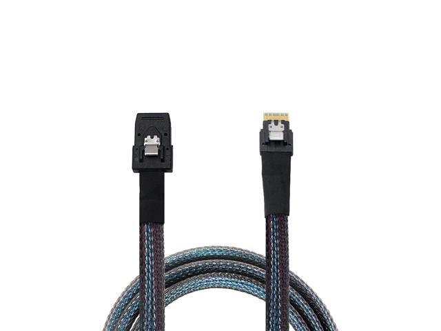 Click here for 2PCS SFF-8654 to SFF-8087  Slim Line SAS 4.0 SFF-8... prices