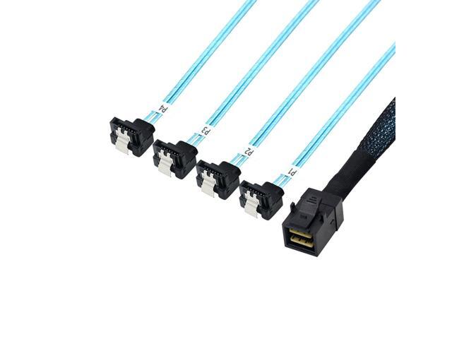 Click here for Mini SAS to SATA Cable  SFF-8643 to SATA Target An... prices