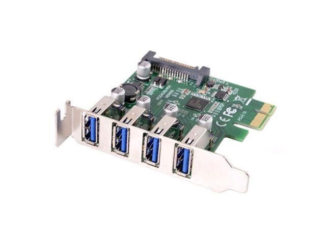 Click here for Vszerda 4 Port PCI-E 1X to 4 USB 3.0 HUB PCI Expre... prices