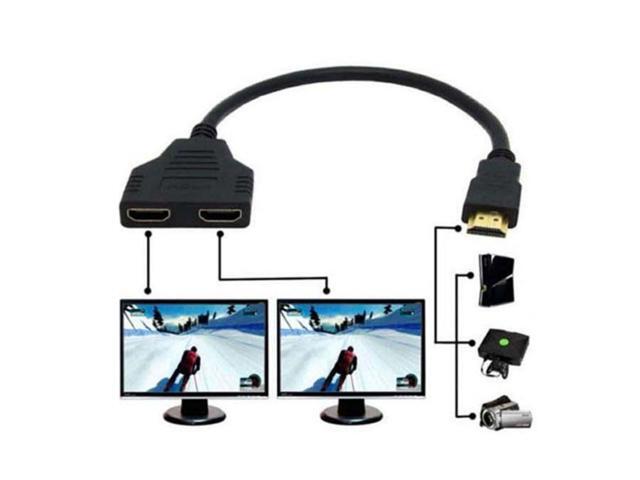 Click here for Vszerda HDMI 1 Male to 2 Female Y Splitter Switch... prices