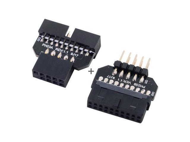 Click here for Vszerda 2 Pack USB 2.0 Front Panel Header 9/10Pin... prices