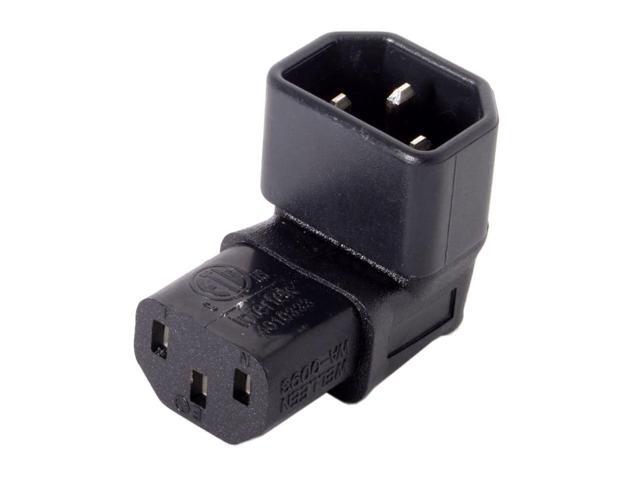 Click here for Vszerda IEC 320 C14 Male to C13 Female 90 Degree U... prices