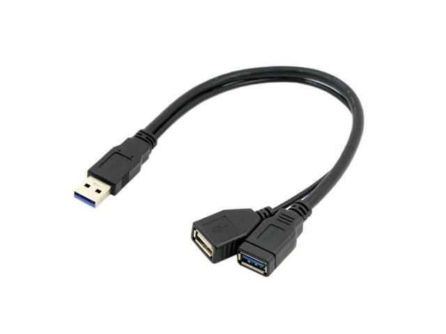 Click here for Vszerda USB 3.0 Splitter Y Cable USB 1 Male to 2 F... prices