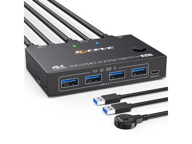 Click here for KVM Switch 2 Computers 1 Monitor Displayport  USB... prices