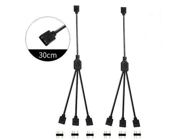 Click here for 2 Pack 5V 3-Pin RGB 3-Way Female to x Female RBW L... prices
