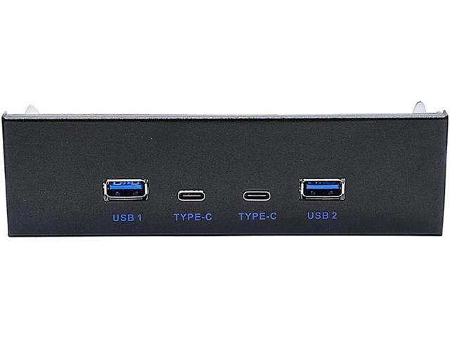 Click here for USB 3.2 10Gbps USB Front Panel Hub 5.25 inch Bay 2... prices