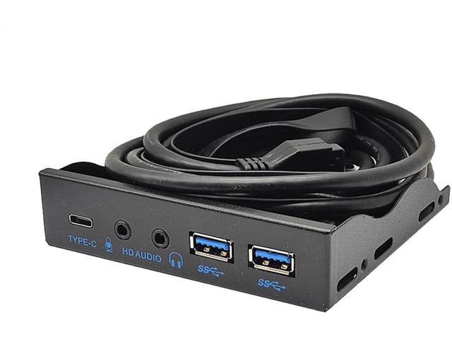 Click here for 3.5 Inch USB Front Panel Hub of 10Gbps USB-C USB 3... prices