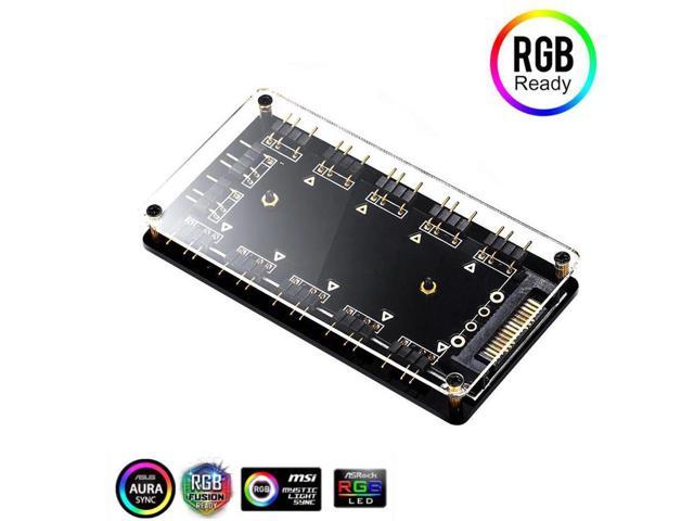 Click here for ARGB Hub 5V 3Pin SYNC 11 Ports Splitter w/ Magneti... prices