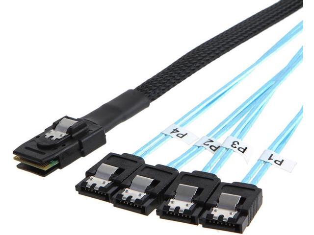 Click here for Internal Mini SAS to 4 x SATA Cable (SFF-8087 to S... prices