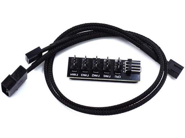Click here for 1 to 5 Ports 4 pin PWM Fan Hub Splitter - PWM Regu... prices