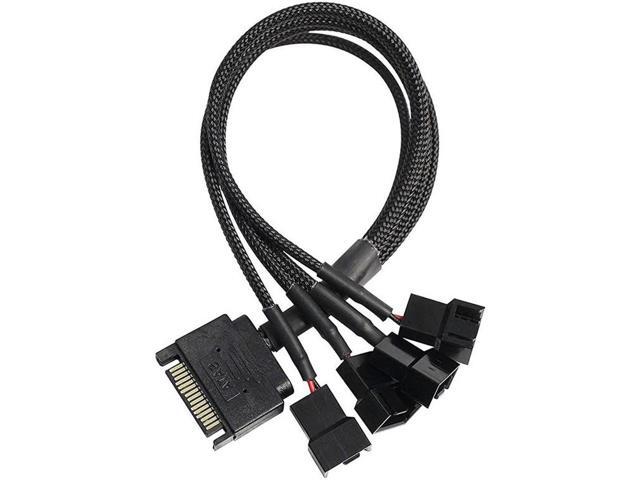 Click here for ATA to 3 Pin 4 Pin Fan Sleeved Power Splitter Cabl... prices
