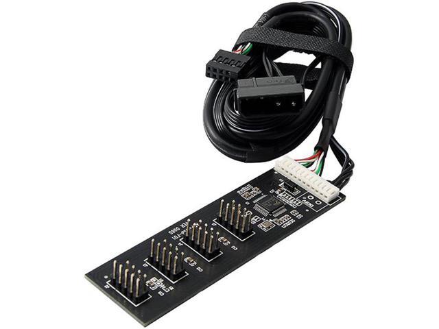 Click here for USB 9 Pin Motherboard Header Hub 4 Ports Splitter... prices