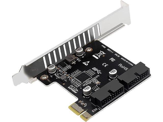 Click here for PCI-E 1X to 2 Ports Internal USB 3.0 19Pin 20Pin H... prices