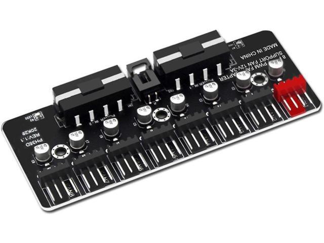 Click here for 8 Ports 12V/2A High Power Chassis Fan Hub 4 Pin PW... prices