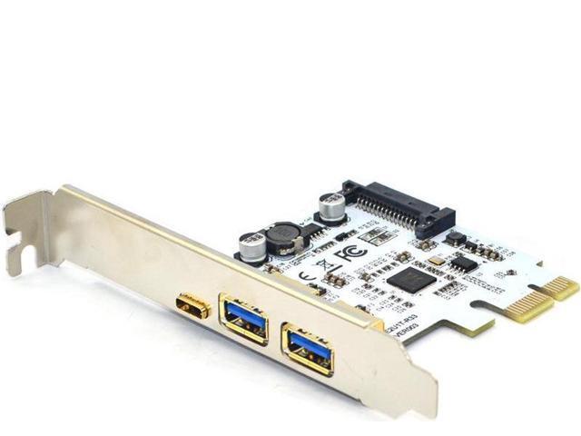 Click here for USB C PCIe Expansion Card PCI-e Express 1X to 2 Po... prices