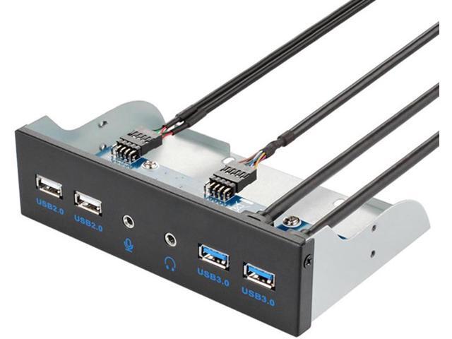 Click here for 5.25 Inch Front Panel 4 Ports USB Hub w/ HD Audio... prices