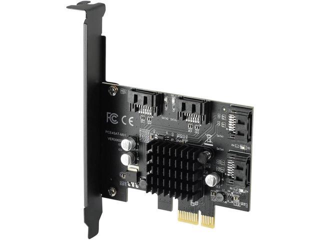 Click here for 4 Port SATA 3.0 PCIe 3.0 X1 Controller Card SATAII... prices