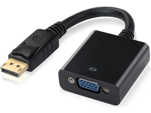 Click here for Black 1080P 20 Pin DP DisplayPort Male To 15 Pin V... prices